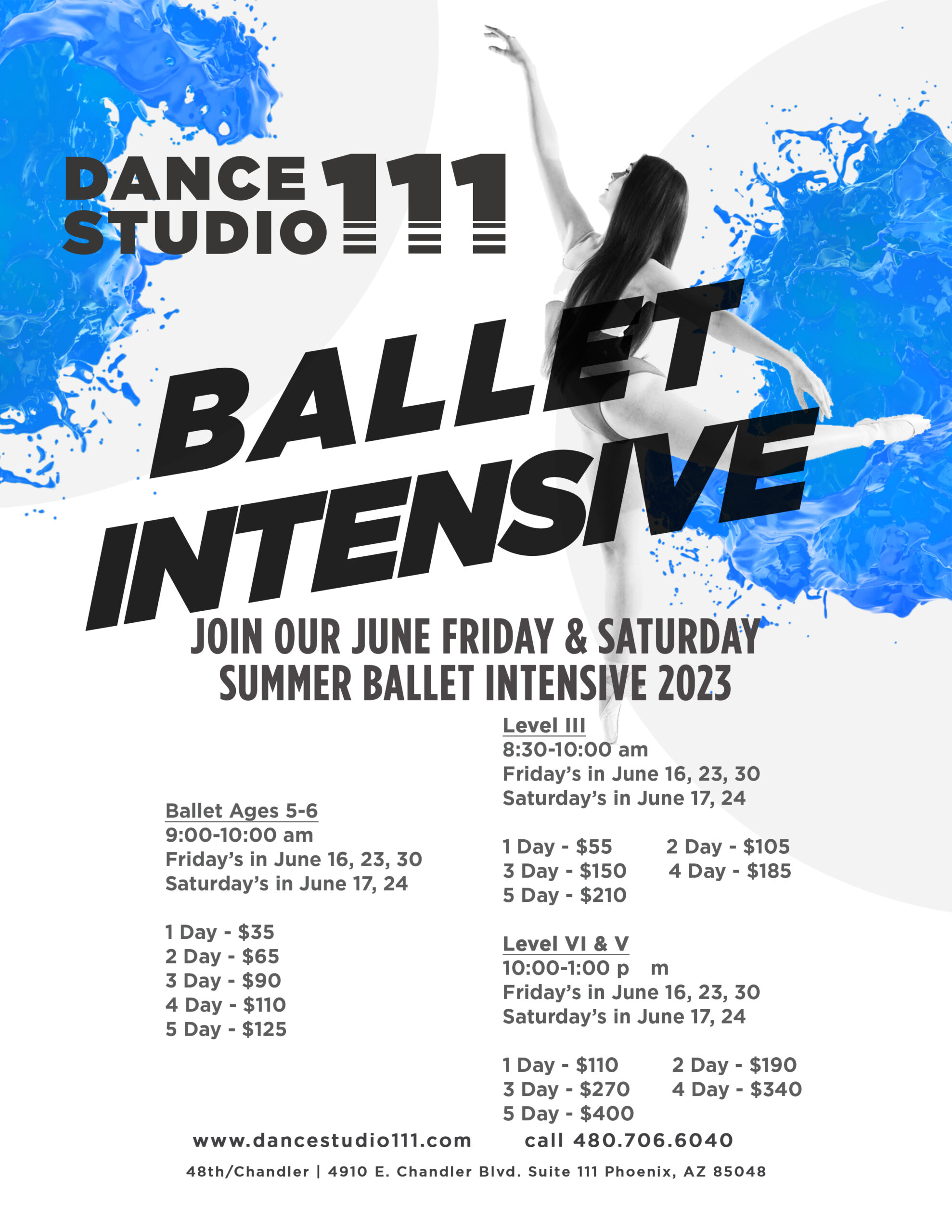 Dance Studio 111 – Training them for dance, preparing them for life.